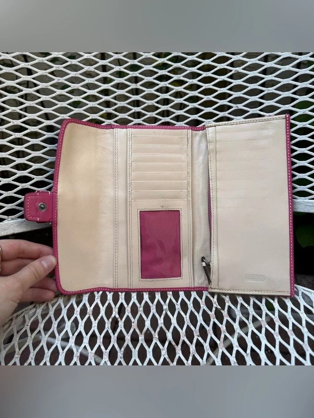 Coach | Bags | Rare Multicolored Coach Monogramed Wallet | Poshmark